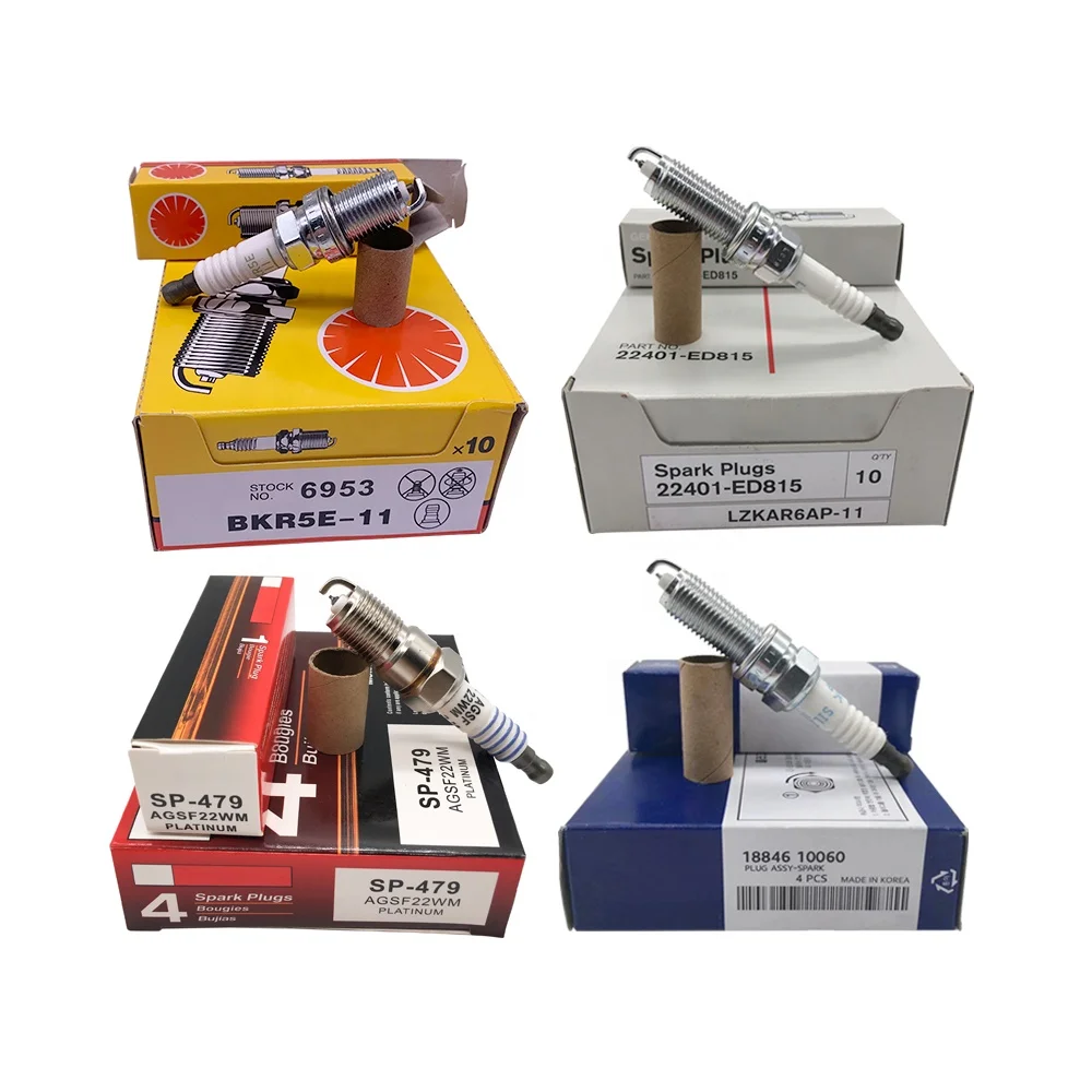 Auto Bujias Spark Plug For Toyota Nissan Hyundai Honda Ford Iridium ...
