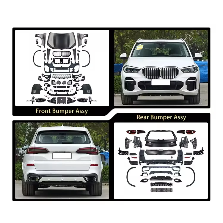 Upgrade To G05 M-tech Bodykit Body Kit For Bmw X5 E70 2008-2013 Grille ...