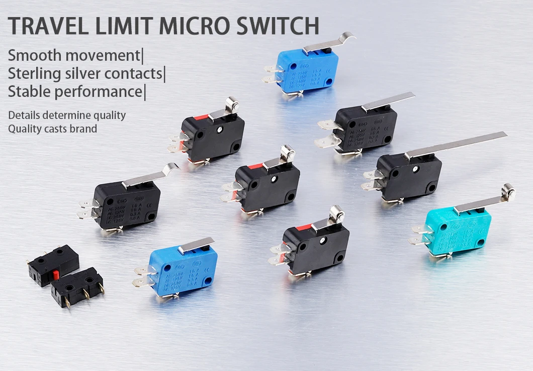 16A 125V/250V Microswitch - Reliable Limit Switch Solutions