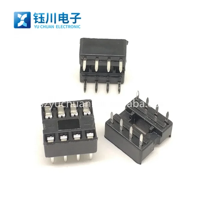 New Ic Socket 8p Us Standard Single Chip Microcomputer Block With ...