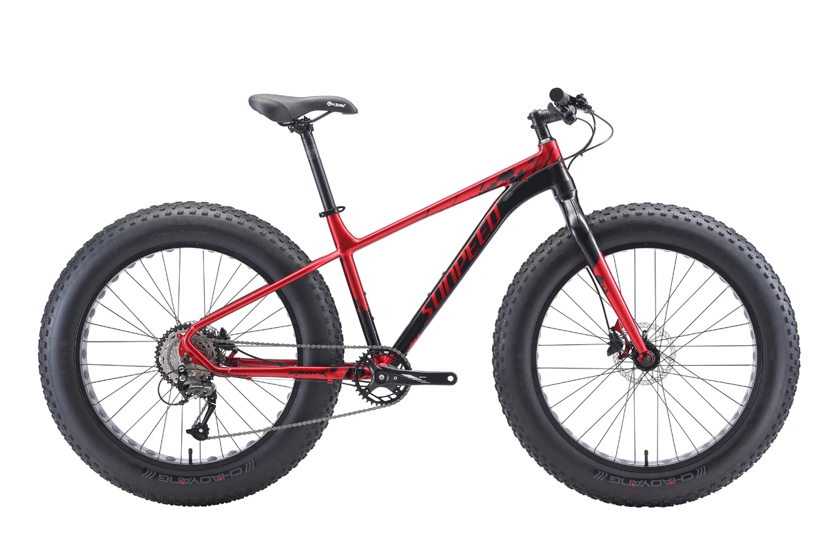 SUNPEED NEW SPARK Aluminium Frame 4.9" Big Tire 26" Fat Bike