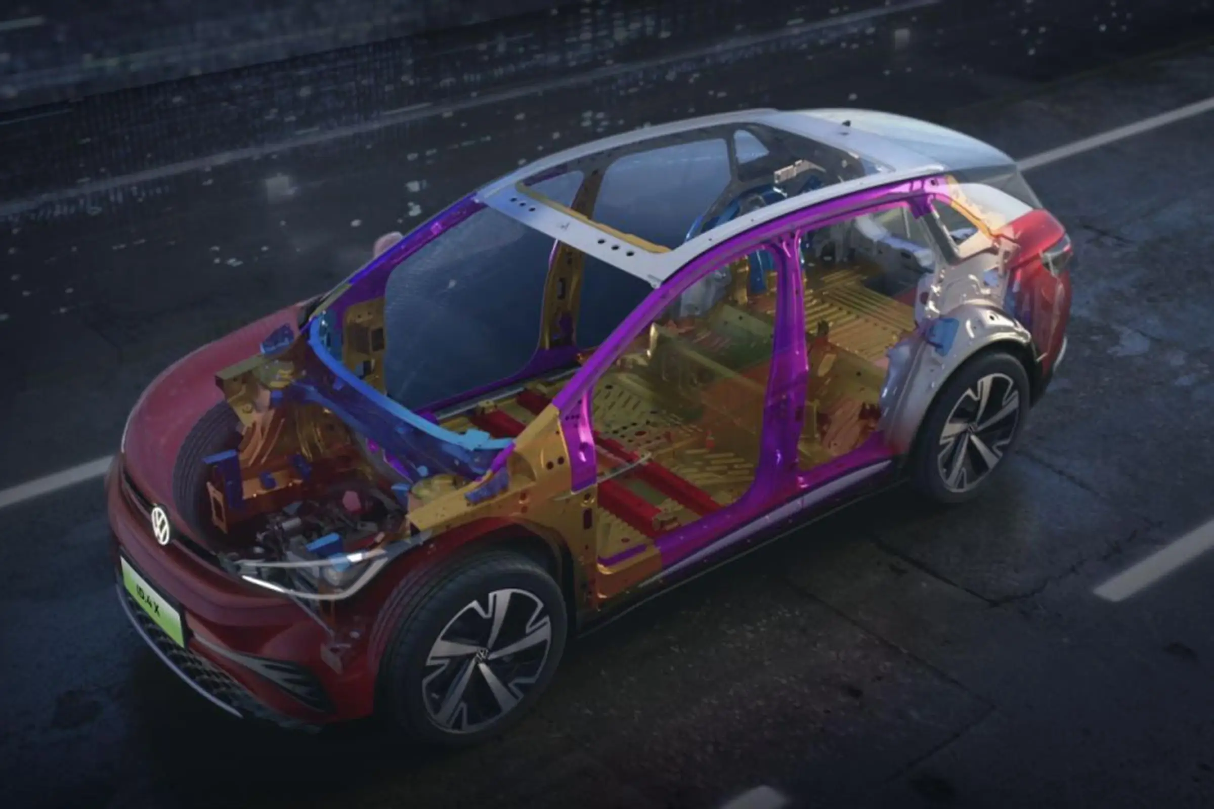 2023 2024 Vw Id.4x New Car New Energy Vehicles Ev Suv Used Car Vw Id.3 Id6x Id4x Id.4 Crozz Pure ...