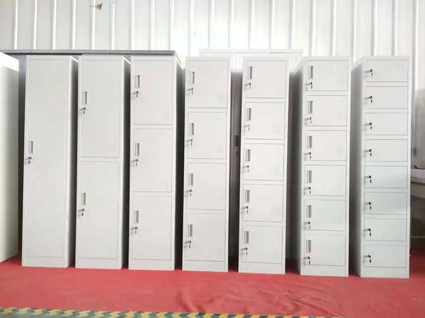 Modern Office Furniture K/d Structure Single 1 Door Steel Locker Metal ...