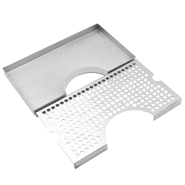 Stainless Steel Kegerator Beer Drip Trays for Home Bar