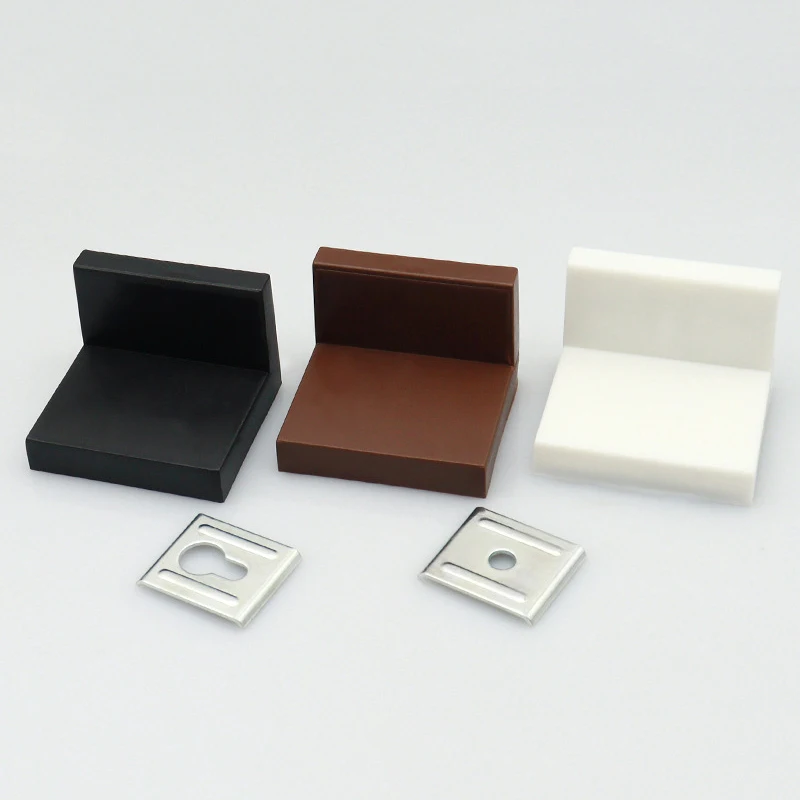 Factory Supply Metal Cabinet Hanging Brace L-Shape Plastic Cover Iron ...