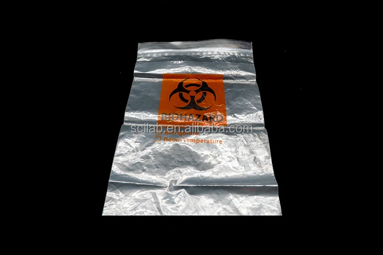 Sterile Sample Medical Biohazard Bags Specimen Transport Bag Document ...