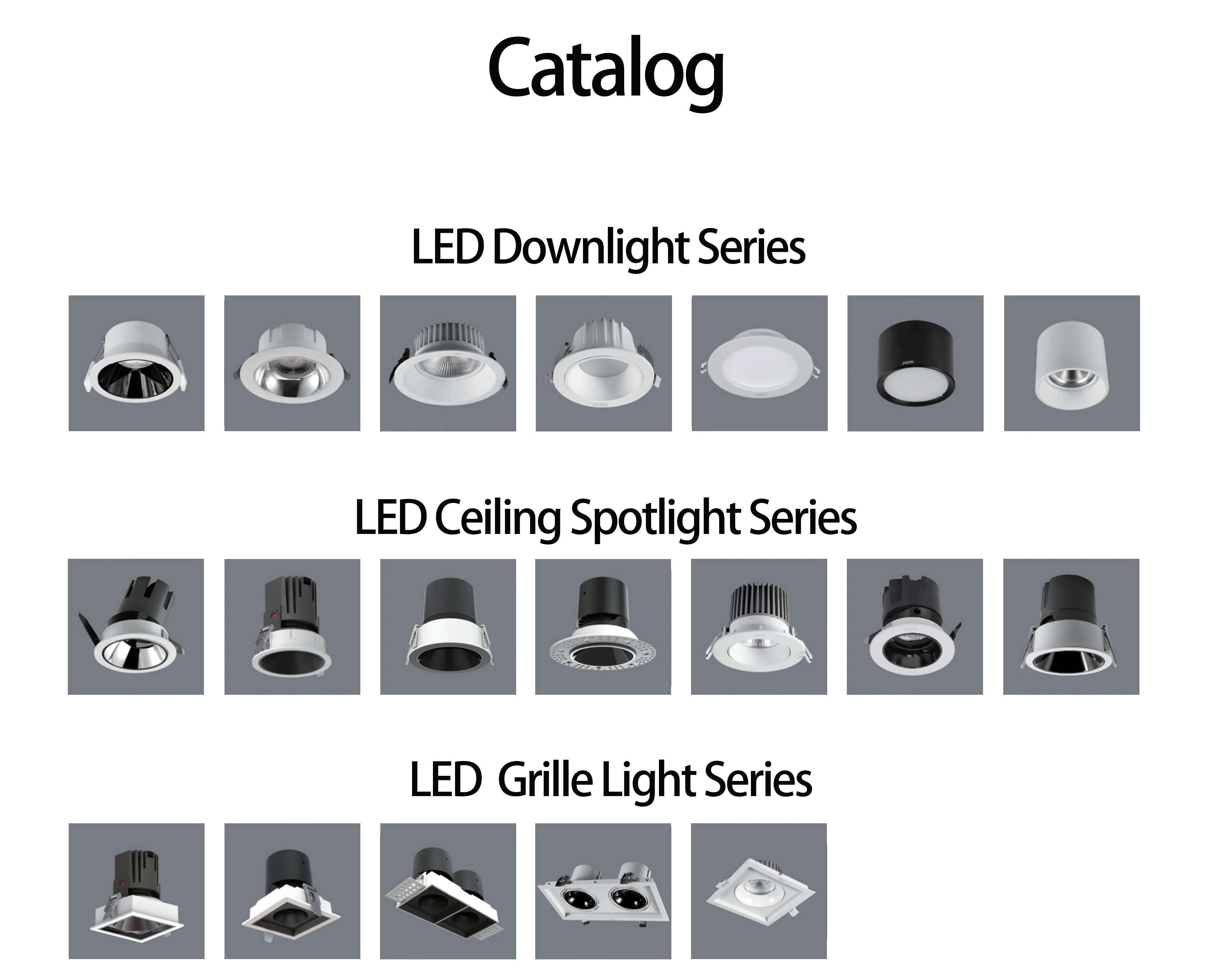 Led Downlights 2w 7w 3w 12w 15w Round Spot Lights Cob Recessed Led ...