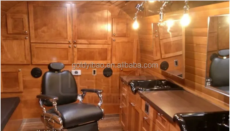 Modern Mobile Beauty Hair Salon Barber Trailer Airstream Mobile Nail ...