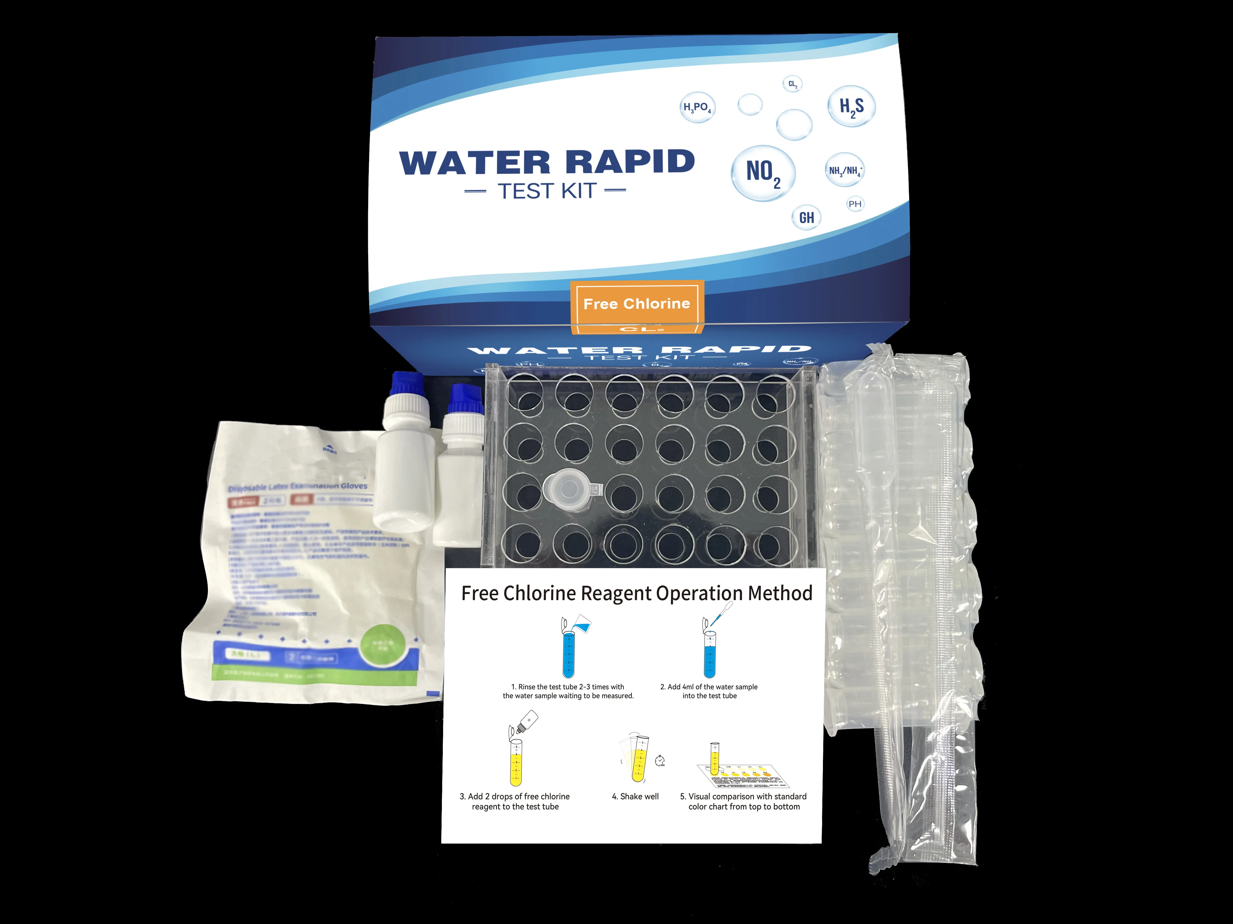 High Quality Residual Chlorine Reagent Water Test Reagent For Pool ...