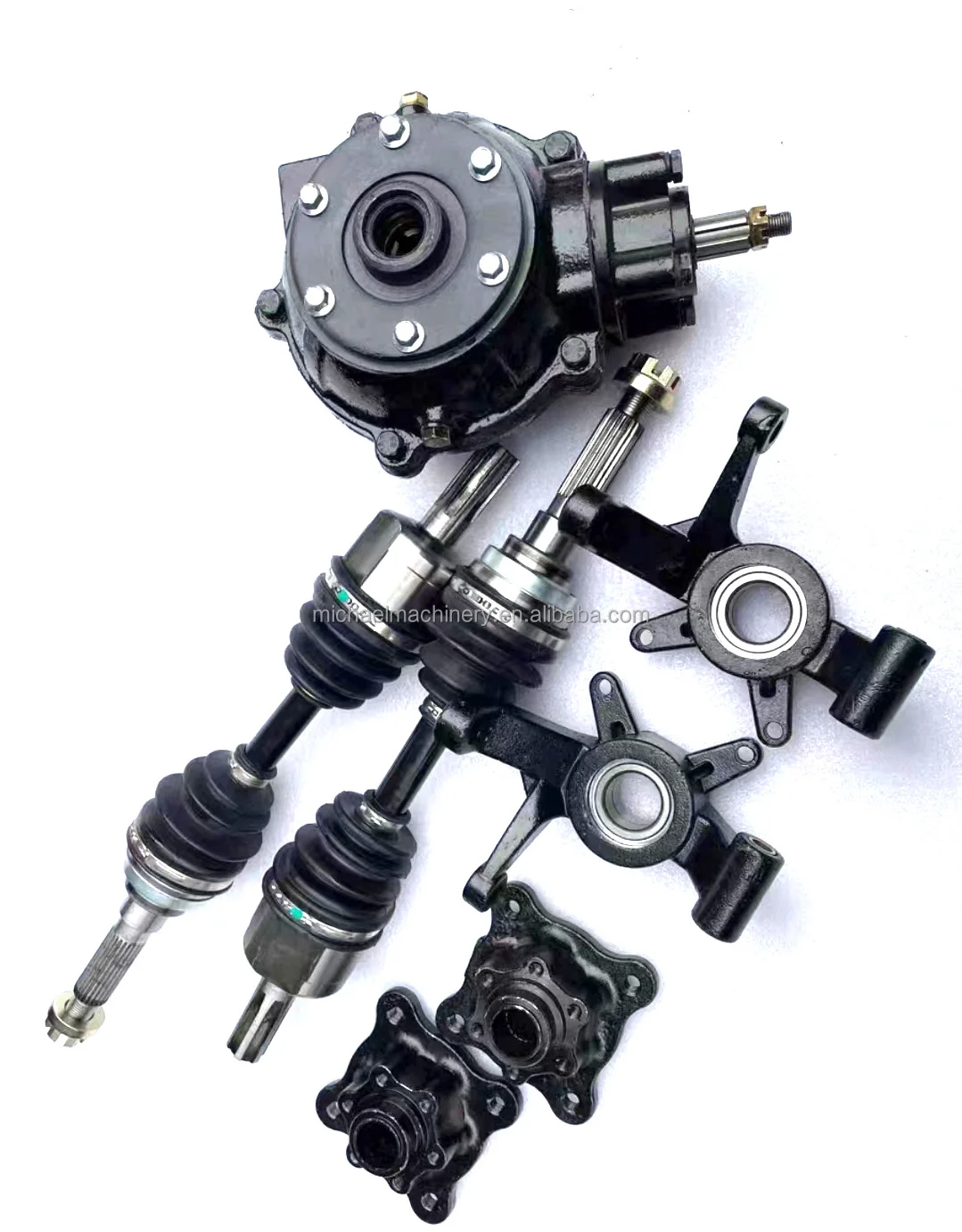 New 4x4 400cc Go Kart Front Drive Axle with Independent Suspension