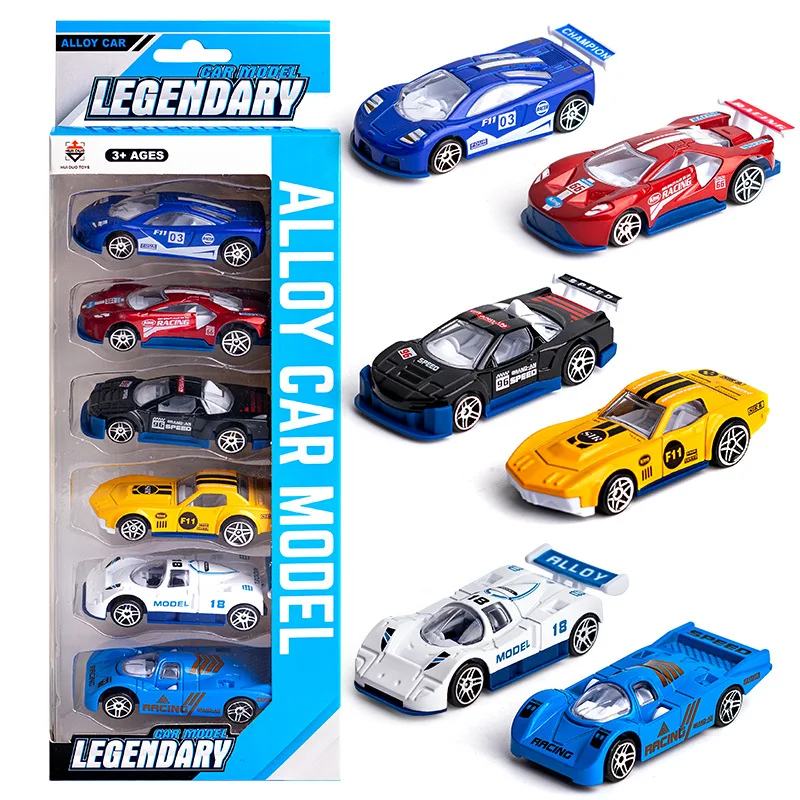 1/64 Scale Metal Kinsmart Diecast Model Car Inertia Sliding Vehicles ...