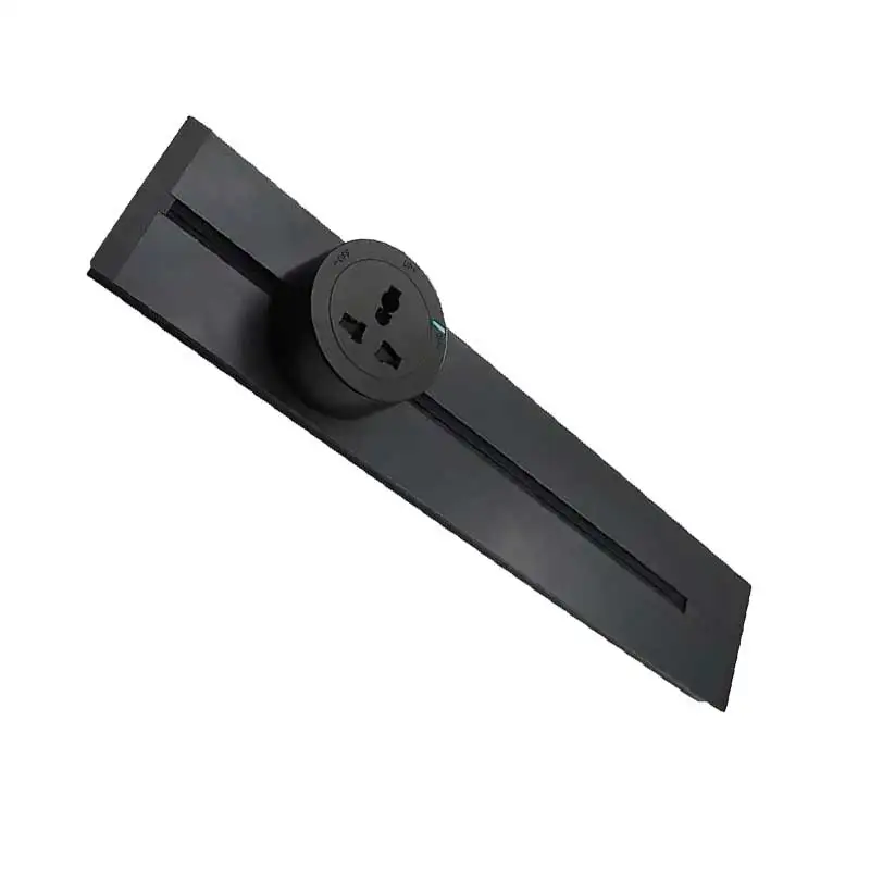 Oswell Wall Track Power Rail Socket Universal Standard Desk Power Track ...
