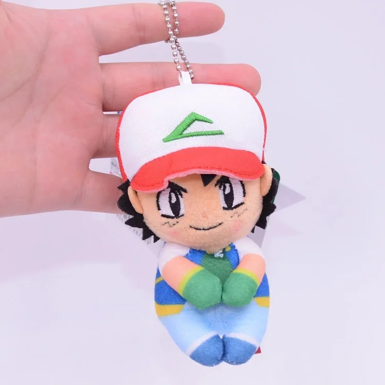 Q Version Ash Ketchum Brock Misty Rocket Team Pendant Soft Plush Toy ...