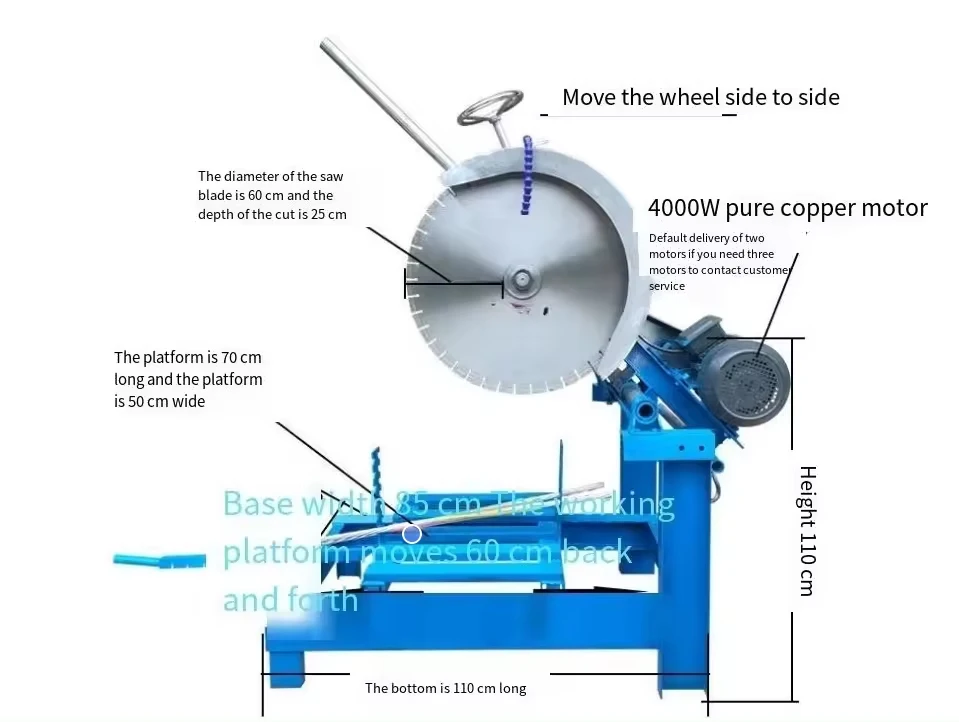Gem Saw Jade Drop Saw - High-Power Automatic Cutting Machine