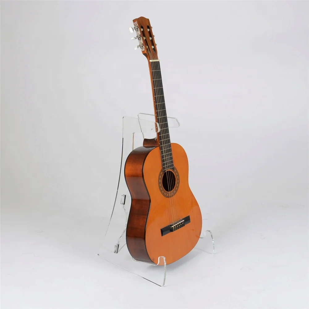 Clear Acrylic Folding Electric Guitar Stand Clear Guitar Display Stand ...