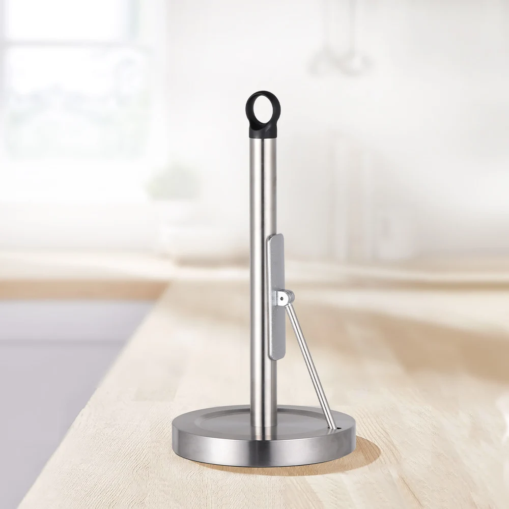 High Quality Countertop Stainless Steel Modern Kitchen Paper Holder ...