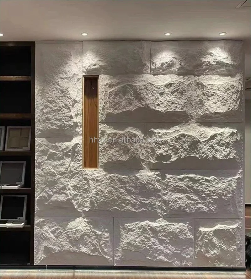 PU Mushroom Stone Wall Panels - Durable & Stylish Decor