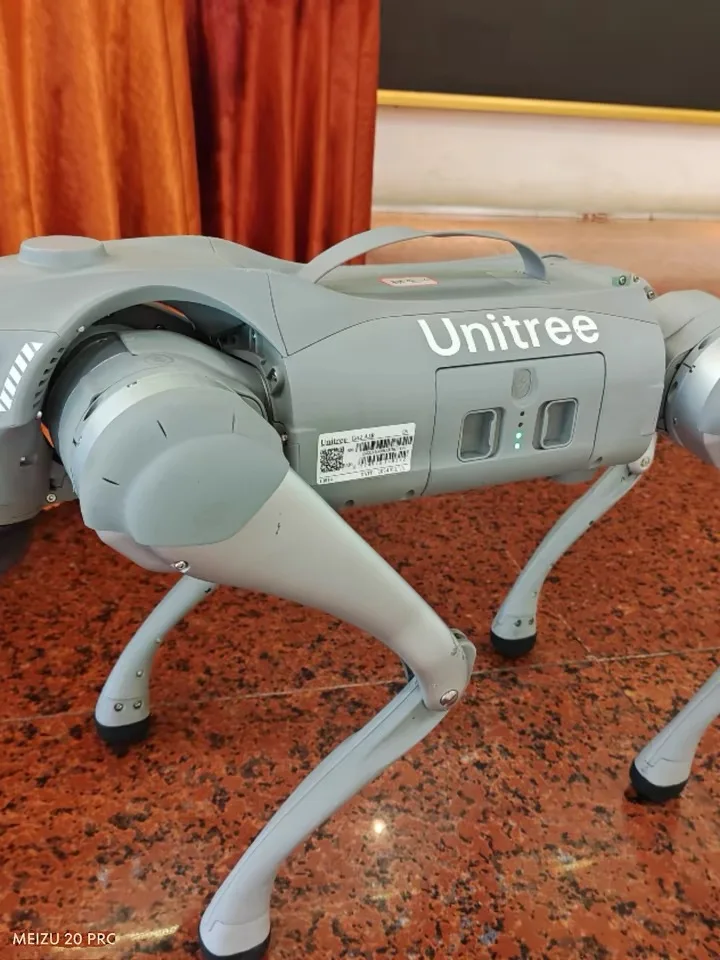 Yushu Intelligent Bionic Robot Dog Four-Legged Accompanied Intelligent ...