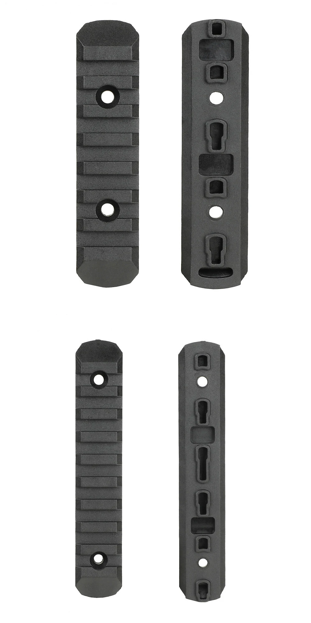 PRS Tactical Accessories Polymer Rail Lok System Nylon Section Kit 5 ...