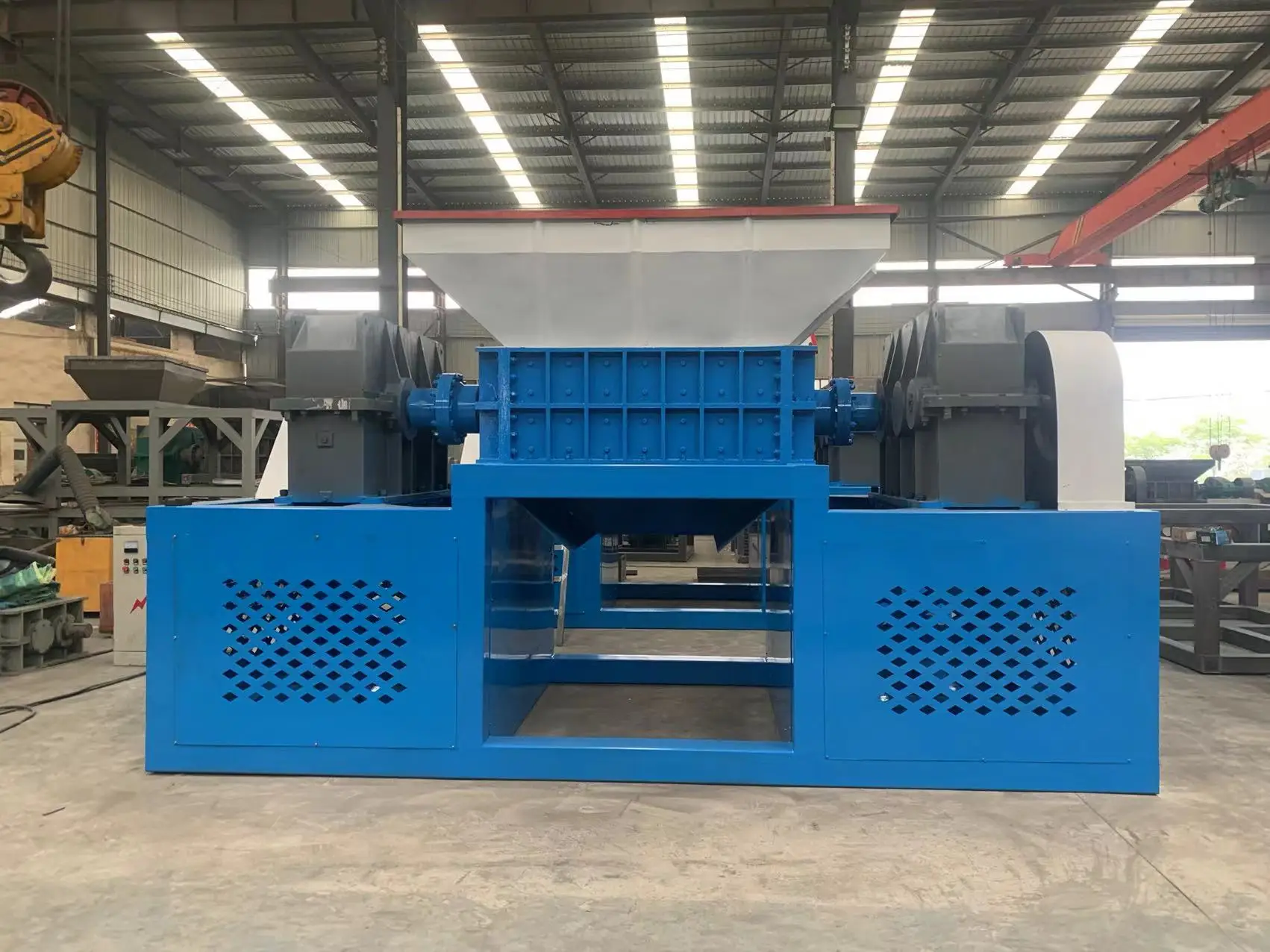 Oil Palm Empty Fruit Bunch Shredder Waste Metal Shredder for Fabric ...