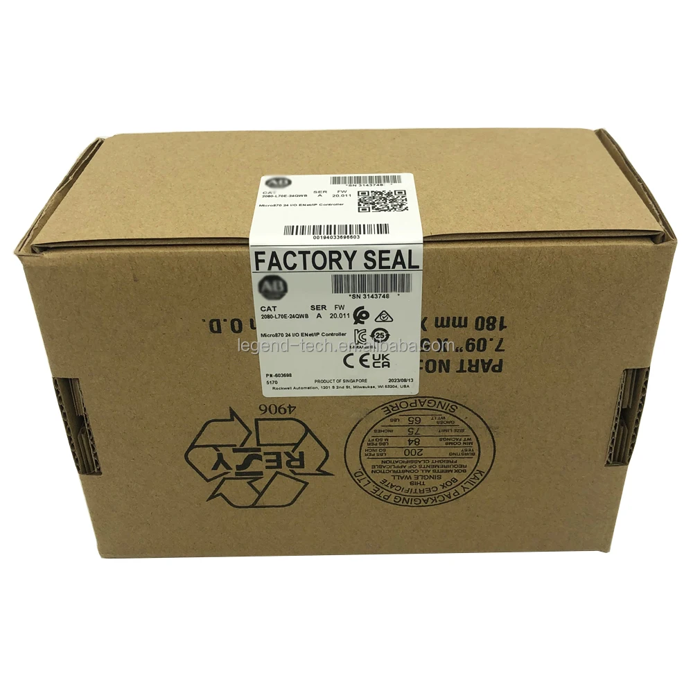 2080-l70e-24qwb Micro870 24 I/o Enet/ip Controller 2080l70e24qwb New ...