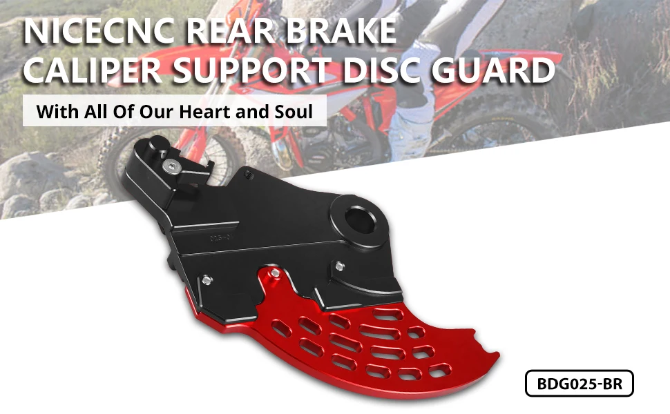 Nicecnc Motorcycle Parts - Rear Brake Disc Rotor Guard