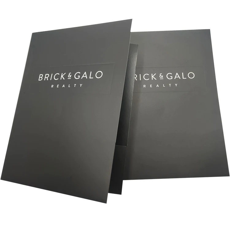 Customized Presentation Folders - Professional & Eco-friendly