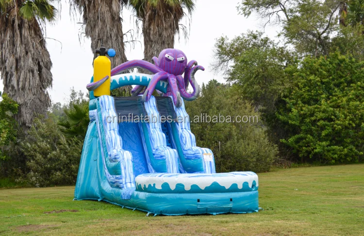 2024 Deep Sea Dive Water Slide - 25 Feet Tall Inflatable