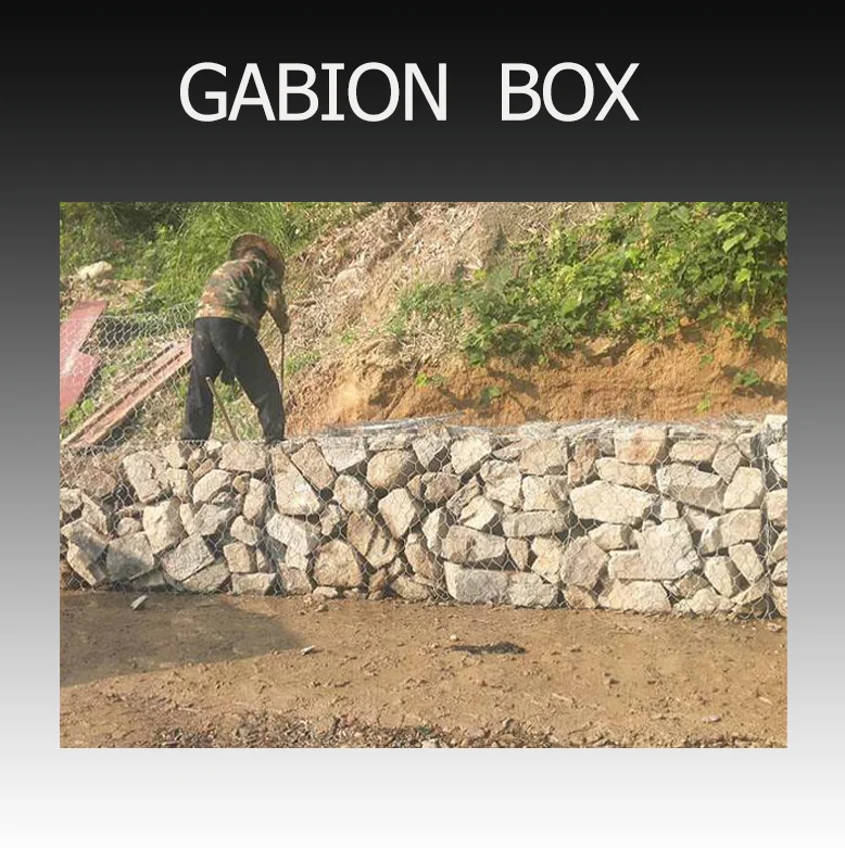 Galvanized Hexagonal Gabion Box 2x1x1 For Road - Buy Gabion Box Mesh ...