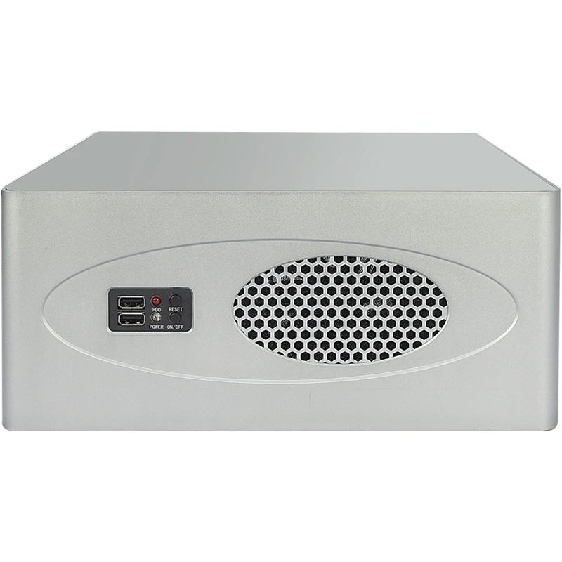 Chasis de servidor de 3U de montaje en Rack de aluminio Mini ITX caso ...