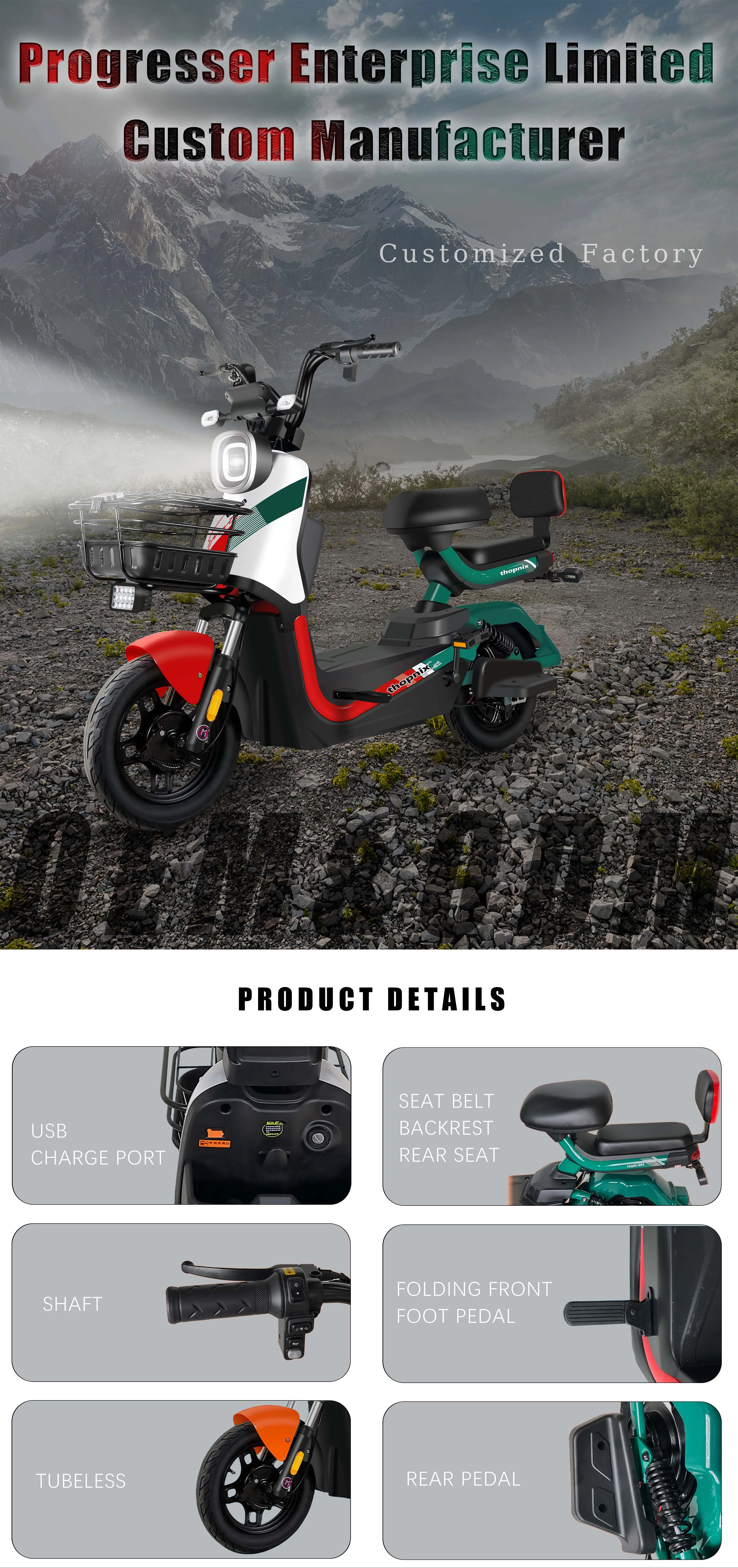 2023 New Pedal Electric Vehicle 48v High-speed Electric Scooter Rides 50 Km 60km Ebike Electric ...