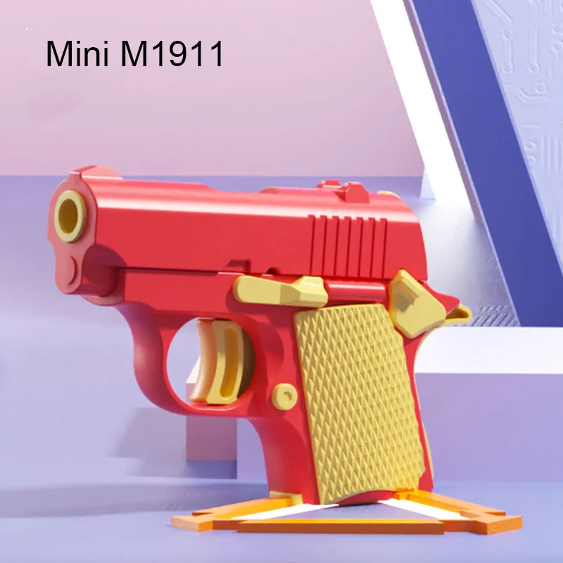 Hot Sale Mini M1911 Toy Gun With 3d Printed Gravity Fidget Kids Small ...