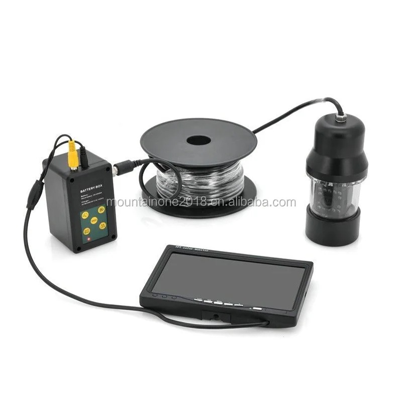 Underwater Fishing Camera - 7" TFT Monitor with 50M Cable