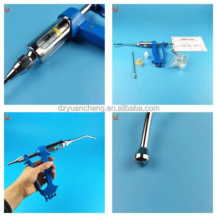Veterinary Metal Drencher Gun Continuous Drencher Drencher Feeding ...