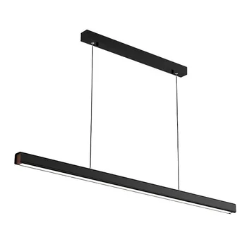 Linear Pendant Lights Modern Linear Strip Led Pendant Lamp Hanging ...