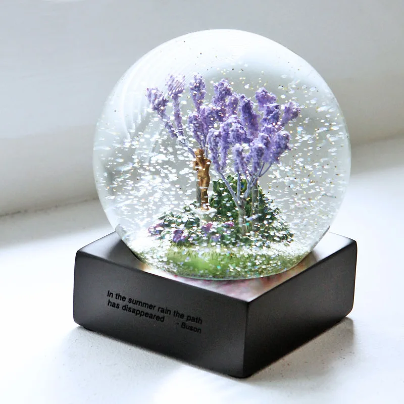 Hot Selling Spring Forest Metal Snow Tree Square Basement Water Snow ...