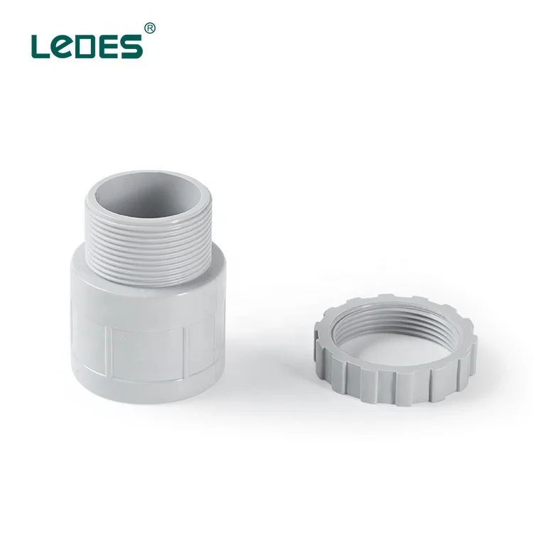 Ledes Male Terminal PVC Conduit Adapters for Schedule 40 80 Electrical ...