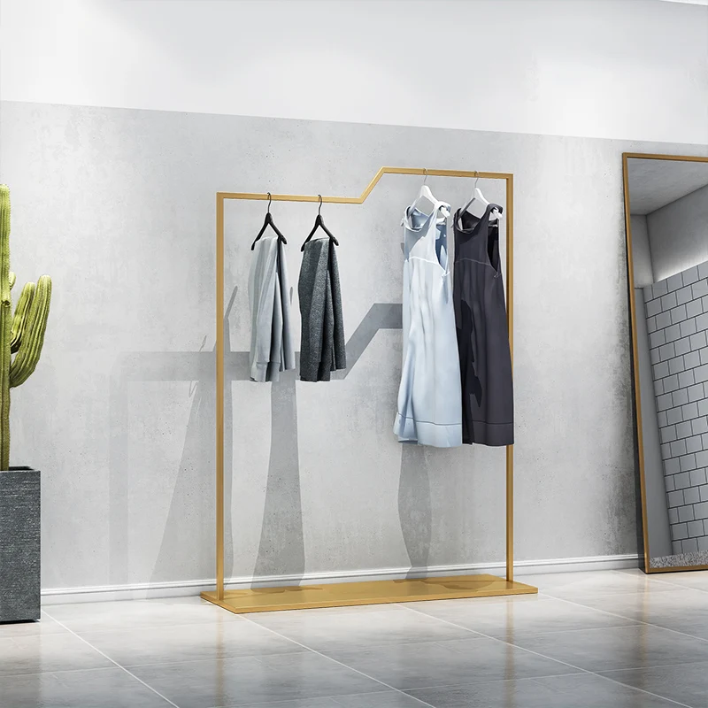 High Quality Boutique Metal Clothes Rack Space Saving Garment Display ...