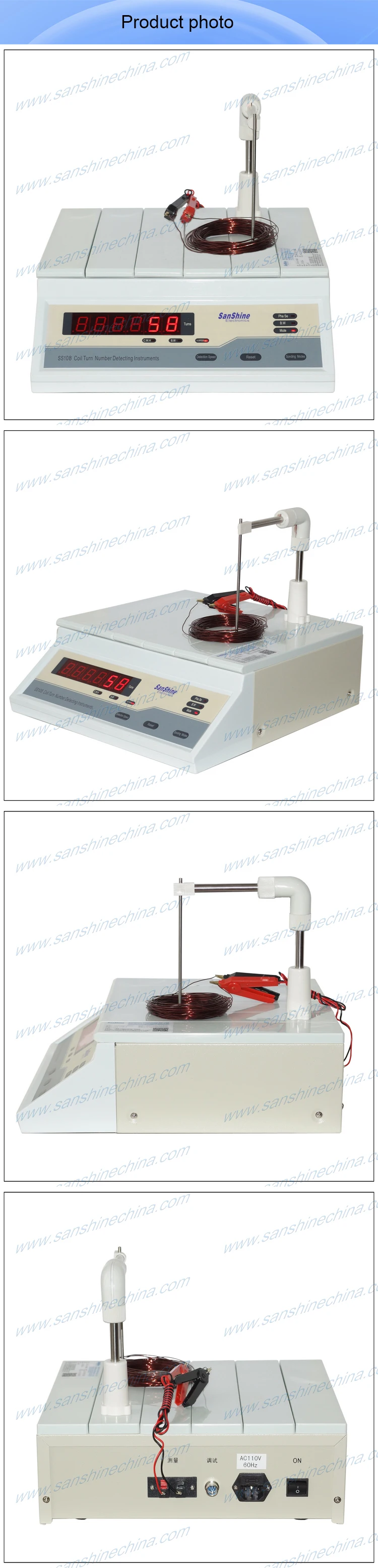 Winding Coil Turn Number Detecting Instruments(ss108-6) - Buy Winding ...