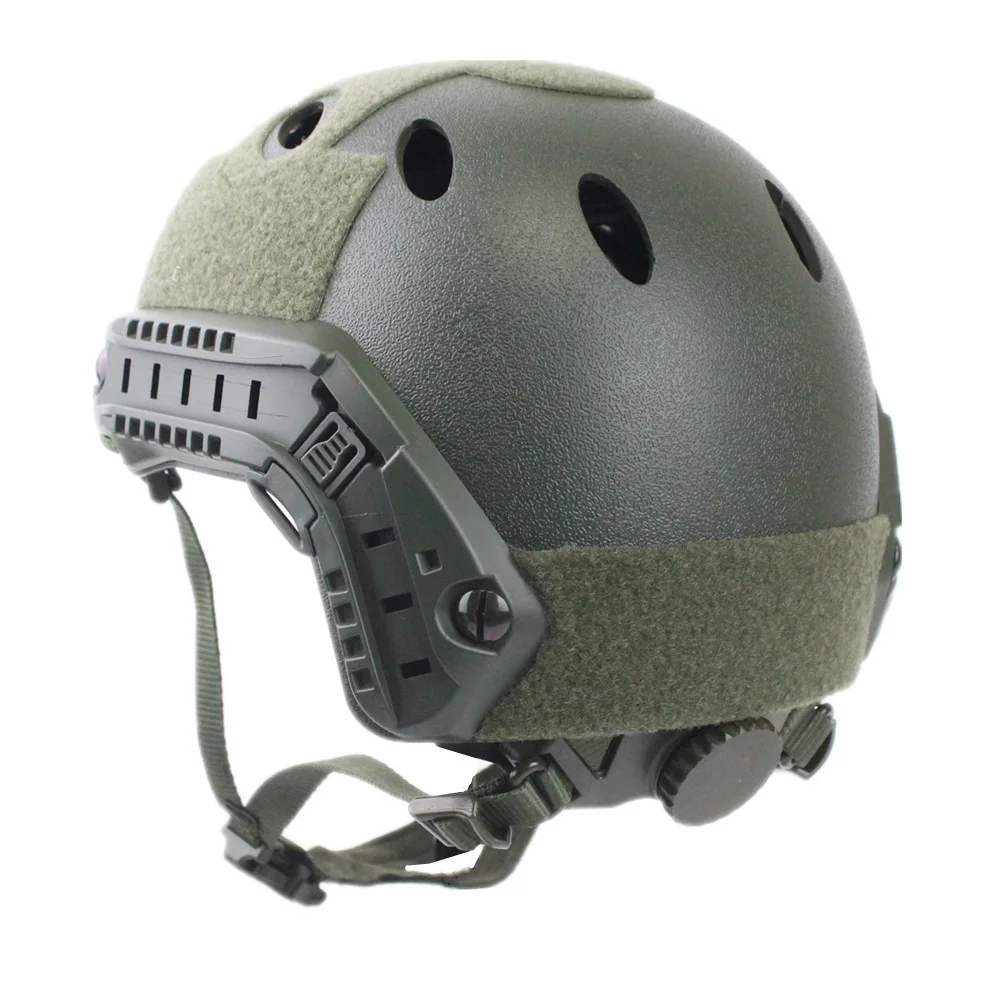 Training Protective Shock absorbent ABS Helmet Tactical Fast Parachute ...