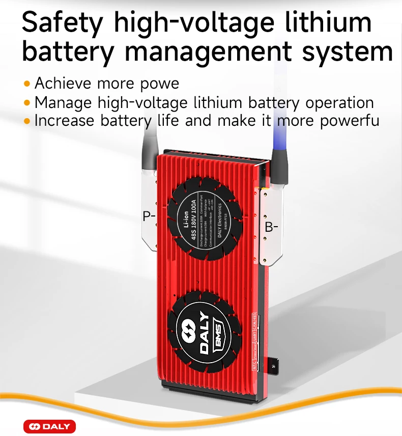 Daly Smart BMS Lifepo4 32S 96V 150A for High Voltage Dali BMS