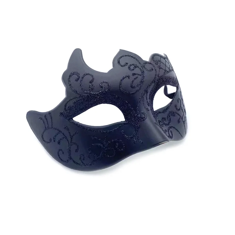 Masquerade Party Masks Men Venetian Glitter Half Face Masks For ...