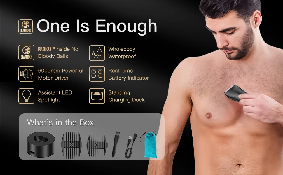 Oem Factory Maquina De Cortar Cabelo Skin Safe Barber Blade Body ...