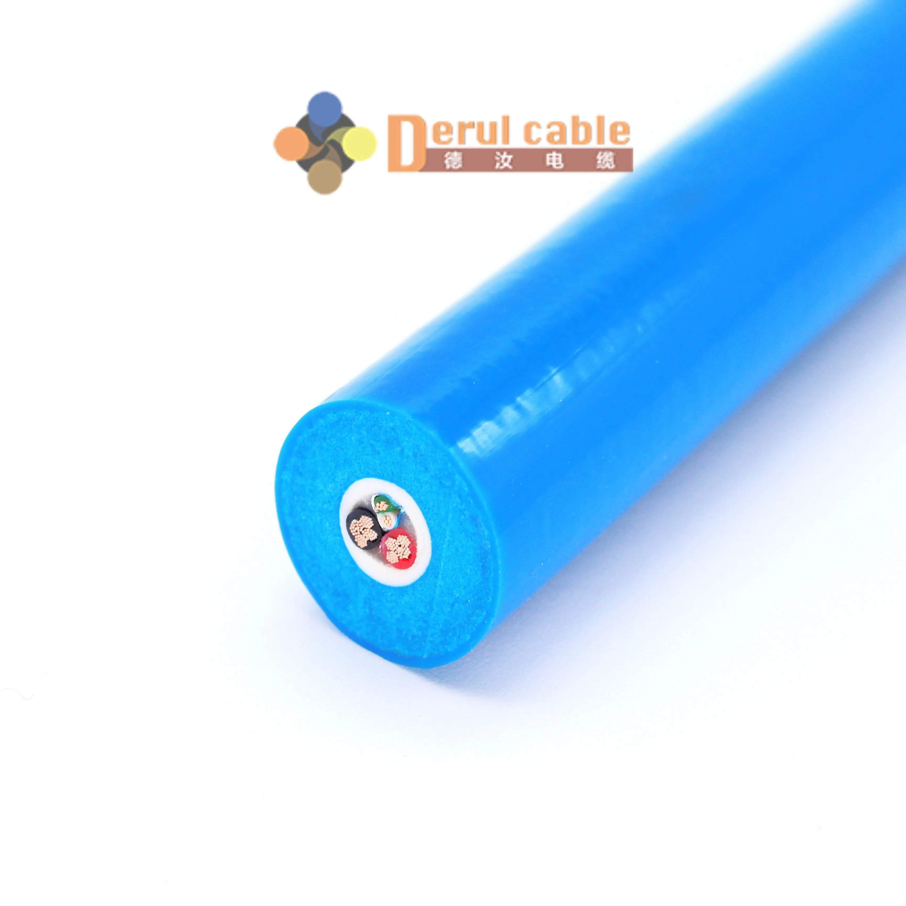 ROV Neutrally Buoyant Floating Tether Submarine Cable Underwater Power ...