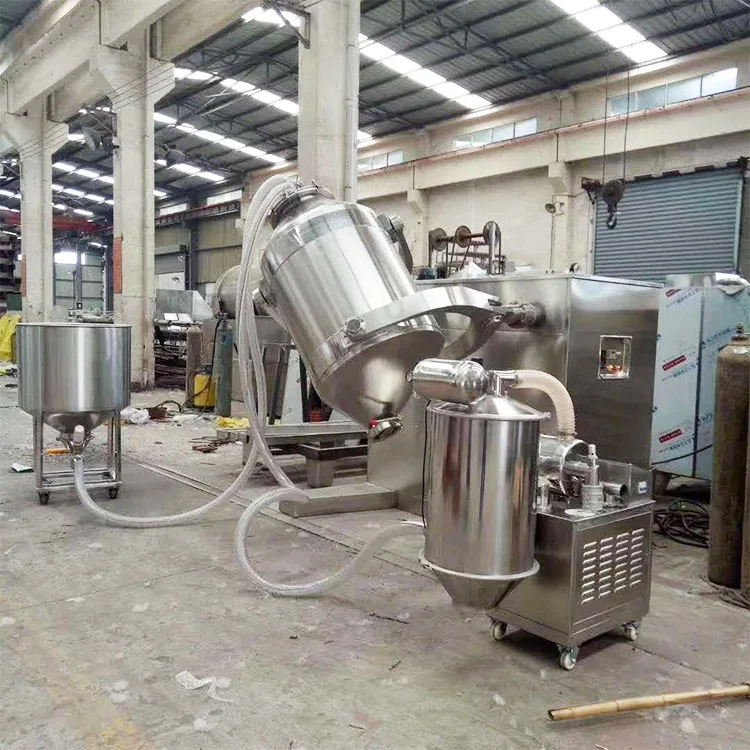 300l Multi-directional Movement Three-dimensional Mixing Machine Granule Powder Mixing Machine ...