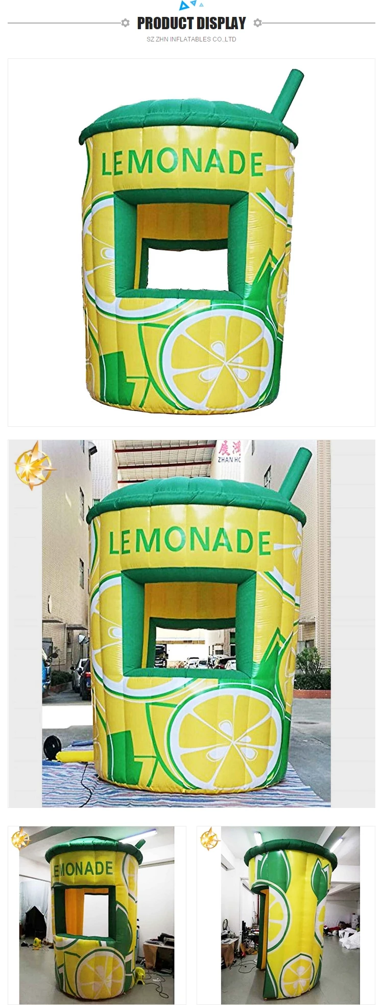 Cheap Commercial Inflatable Lemonade Stand - Event Drink Tent