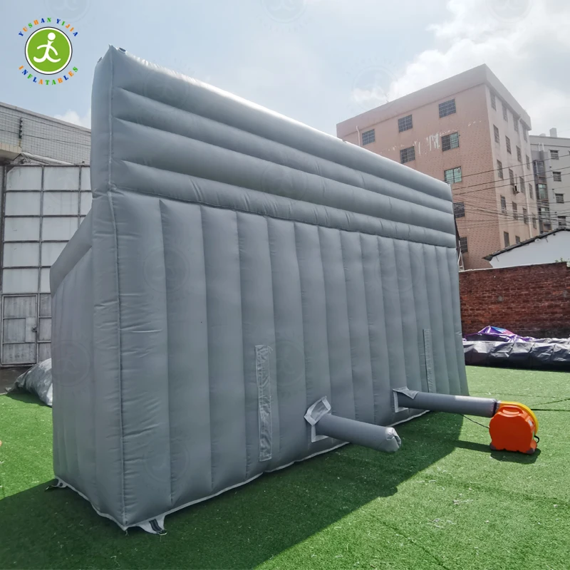 Pvc Inflatable Basketball Court 7 Tows Inflatable Basketball Hoop ...