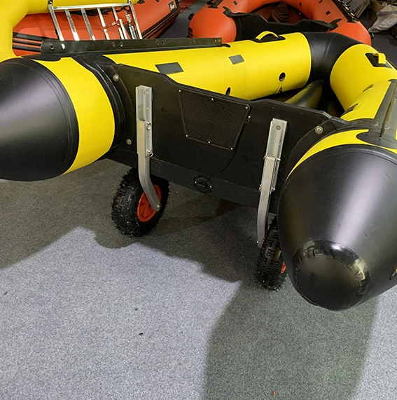Inflatable Boat Launching Wheels/easy Trailer C1/boat Transom Launching ...