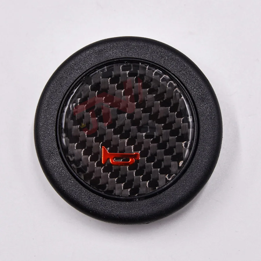 Car Modification Universal Racing Steering Wheel Horn Button With Real ...