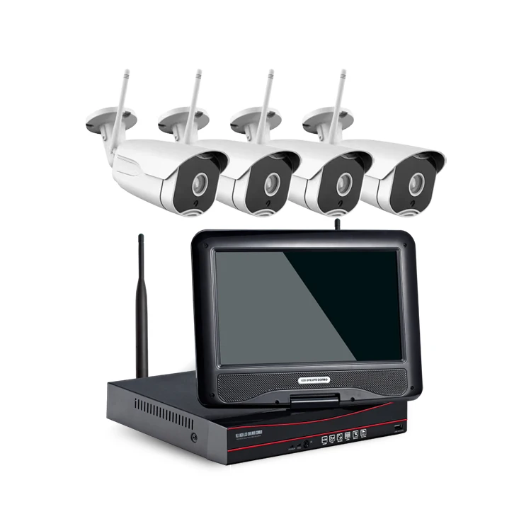 4ch 5mp Poe Nvr Kit Two Way Audio Ai Ip Camera Motion Detection P2p ...